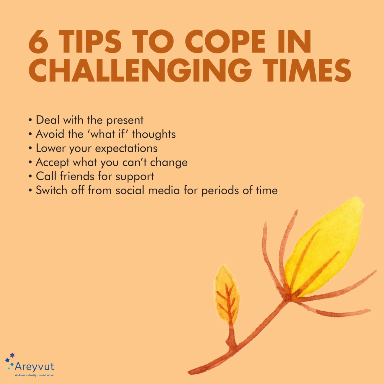 6 Tips to Cope in Challenging Times | Areyvut