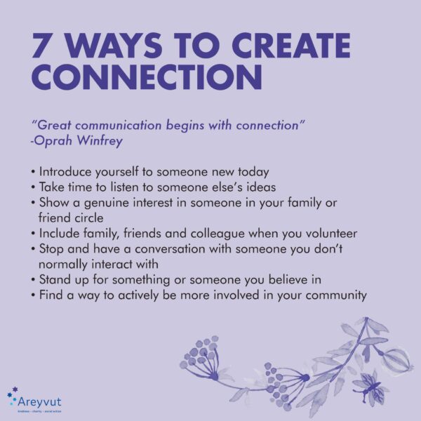 7 Ways to Create Connection | AreyvutAreyvut